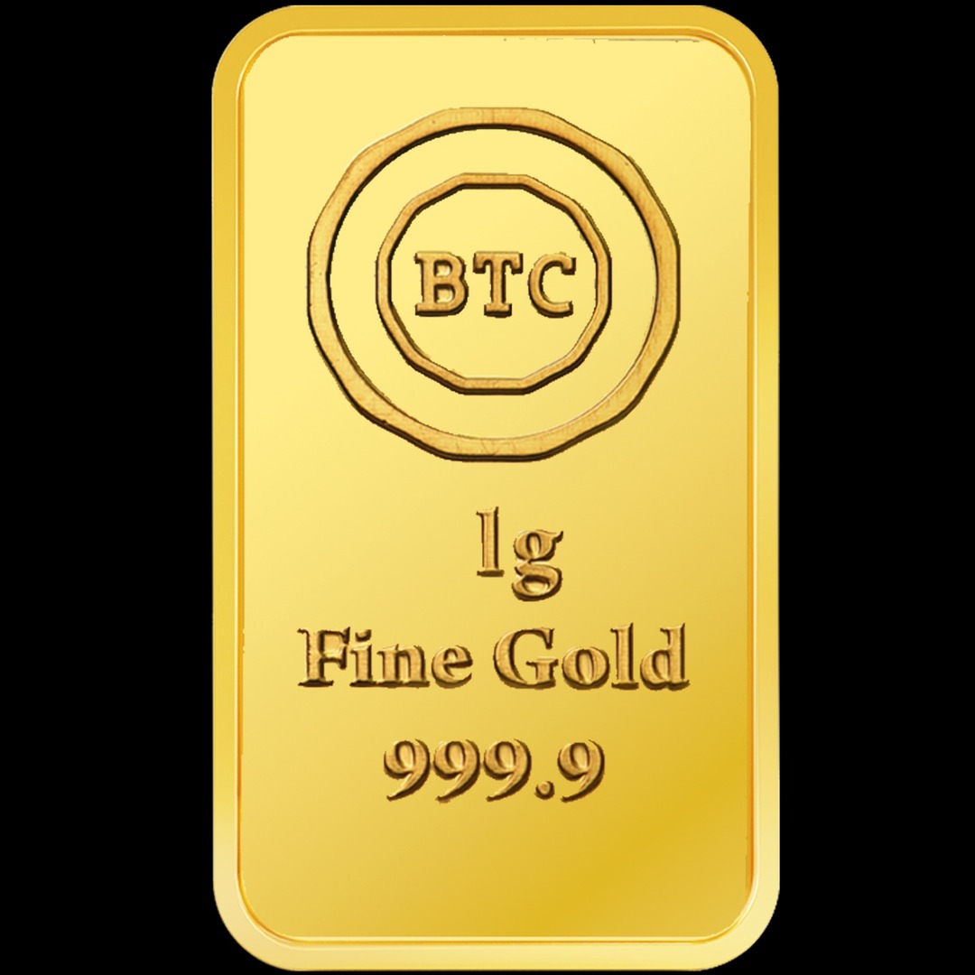 Buy BTC 24KT Gold Bar (1 Gram) at Lowest Price in Kuwait